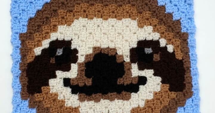 My Hobby Is Crochet: Free Crochet Pattern: Sloth C2C Square - Wildlife ...