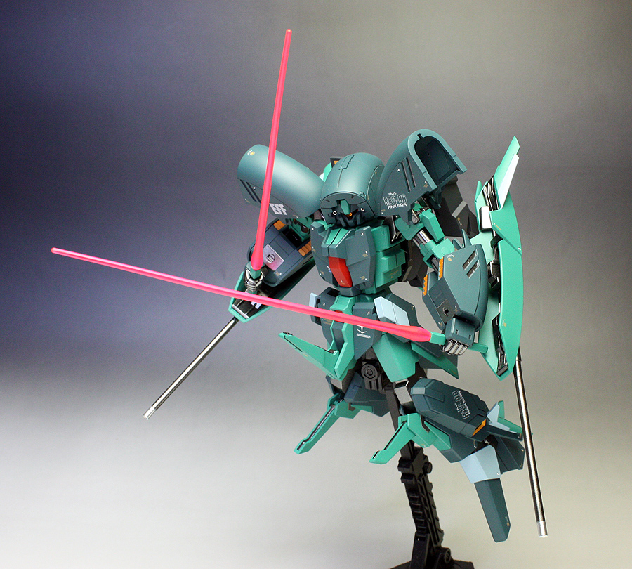 GUNDAM GUY: HGUC 1/144 RAS-96 Anksha - Painted Build #3 by zgmfxg