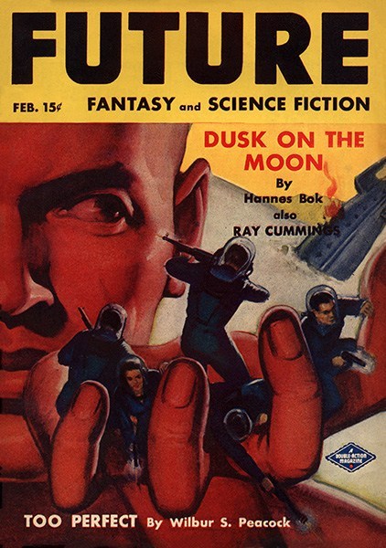Future Science Fiction Magazine Cover Art - 40-Trading Cards Set