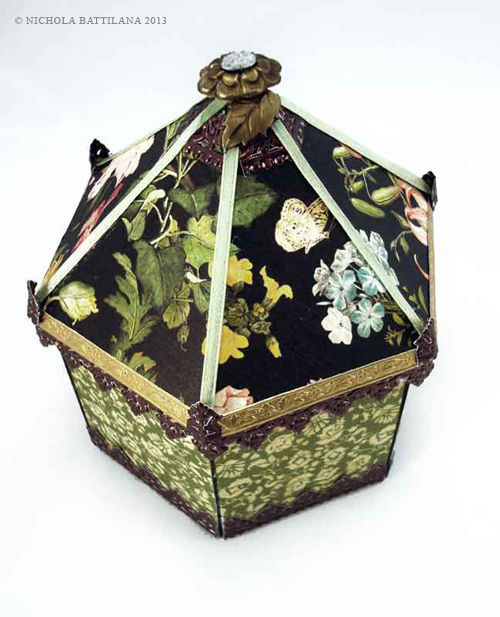 Pixie Hill: Exploding carousel box