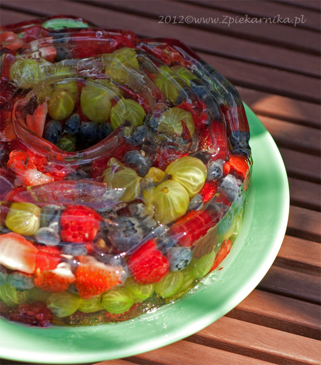 Galaretka owocowa z wina ~ Z PIEKARNIKA