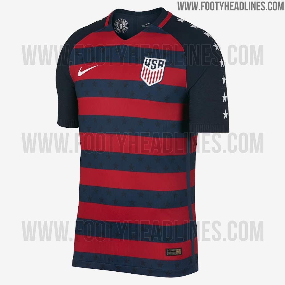 USA 2017 Gold Cup Kit Released - Footy Headlines