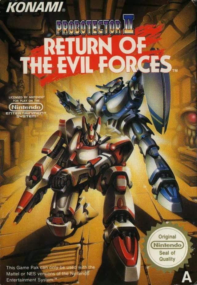 Mundo Retrogaming: Probotector II: Return of the Evil Forces (NES)