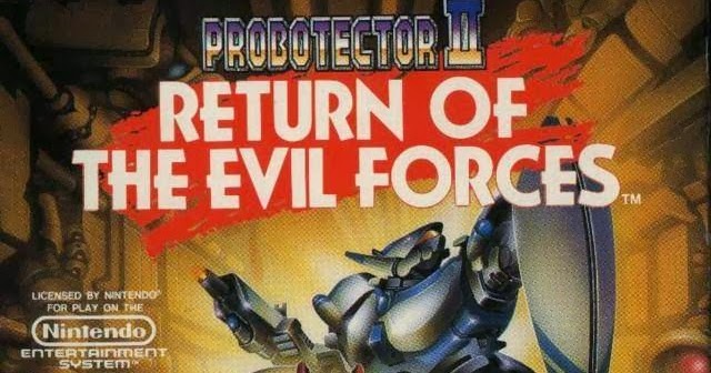Mundo Retrogaming: Probotector II: Return of the Evil Forces (NES)