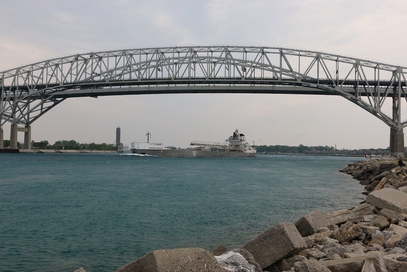 Michigan Exposures: The Manitowoc on the St Clair River