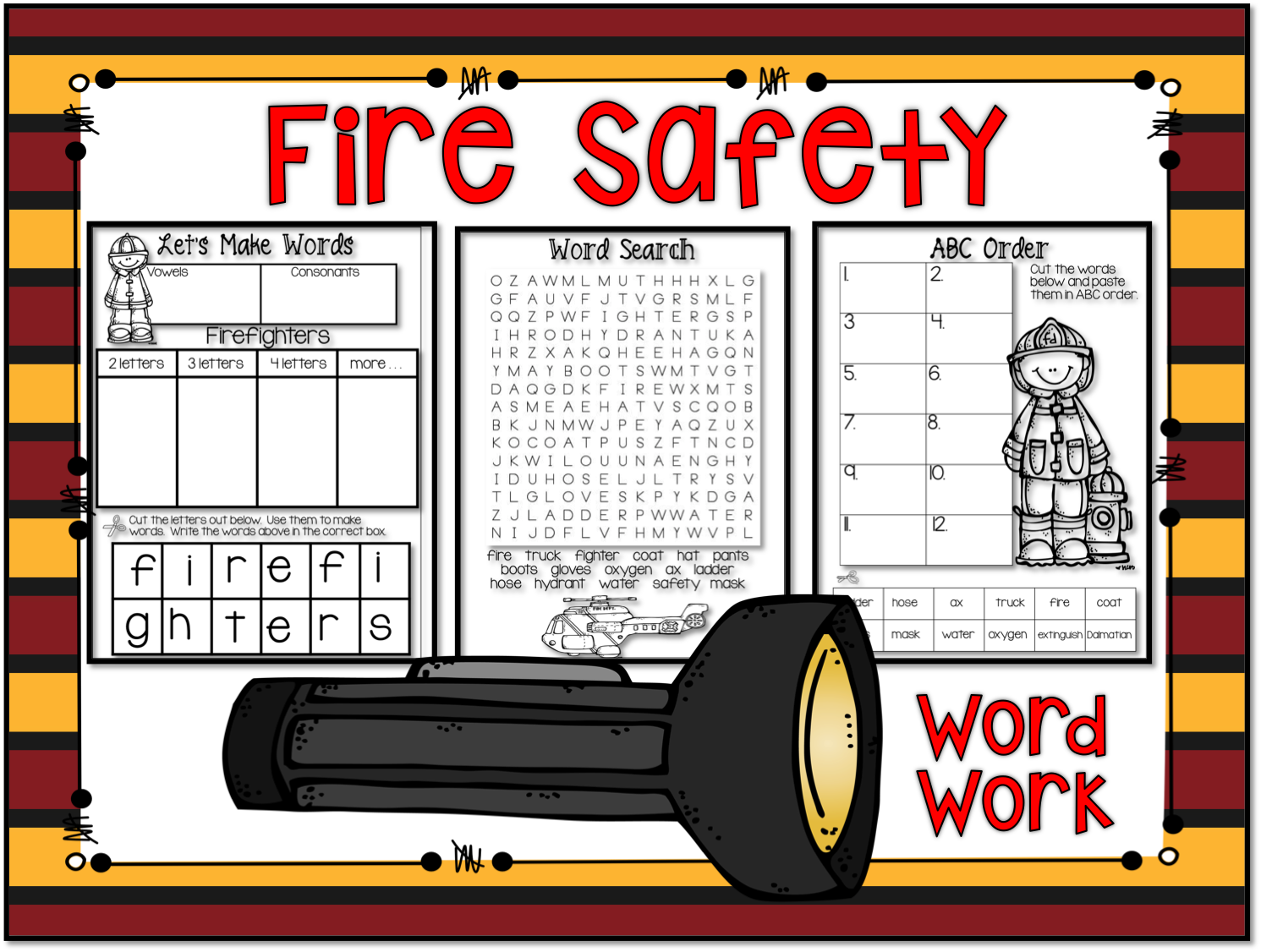 1st Grade Hip Hip Hooray!: Fun with Fire Safety!