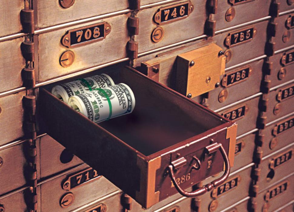 Safe Deposit Box - Safe Deposit Box In Bank Of America - Box ...