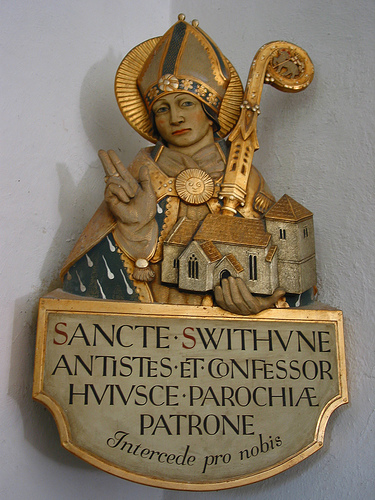 The History Notes: St Swithun's come back