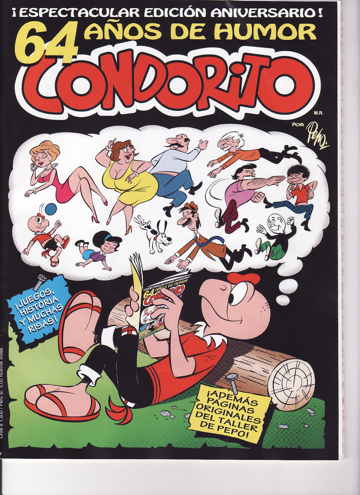 BiblioCRA COGGZAI: Condorito nos publicó!!