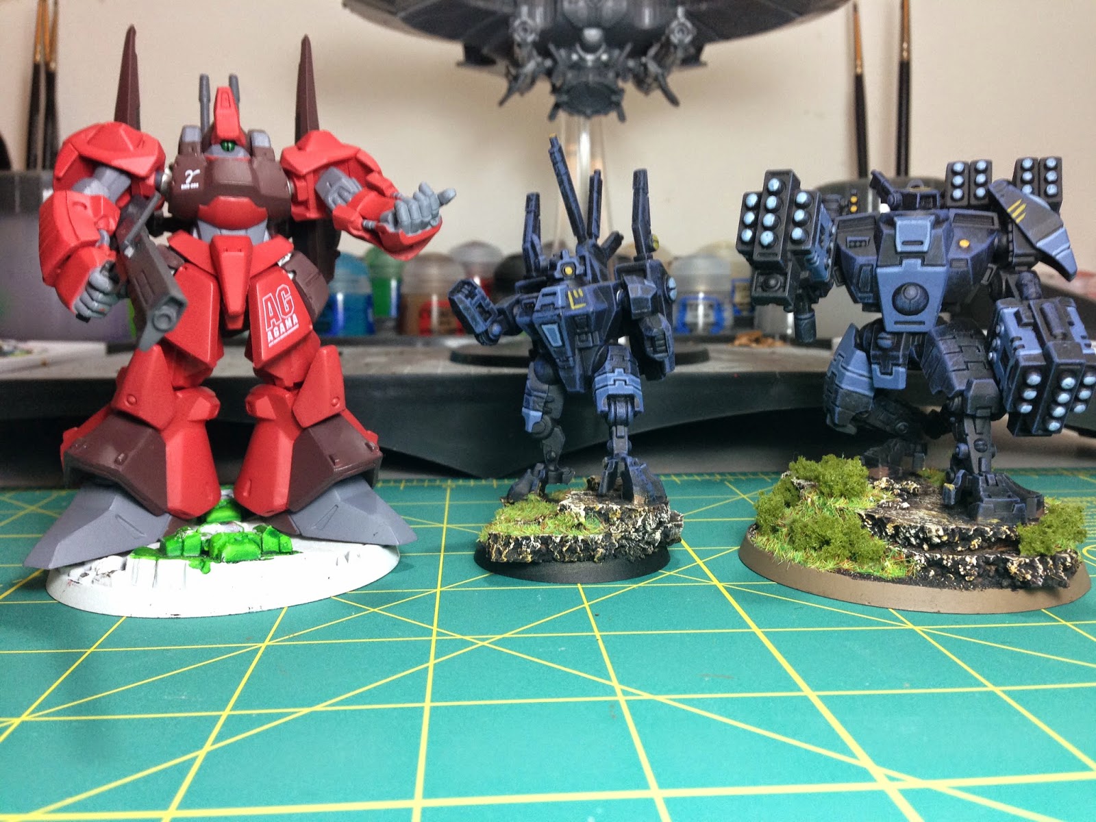 Kris Wall Minis: More Potential Tau Empire/Gundam Conversion...