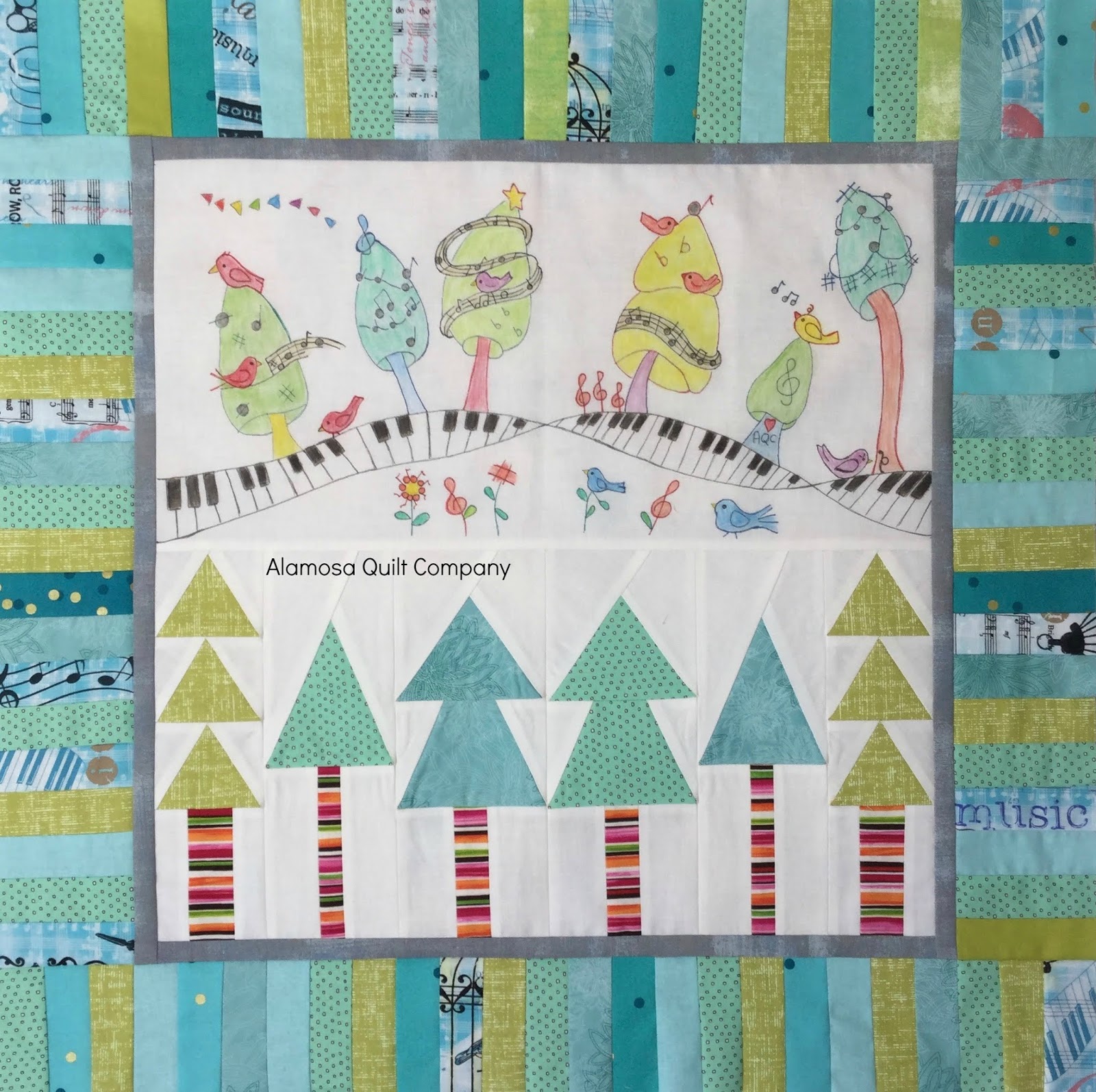 Alamosa Quilter: Row by Row 2018