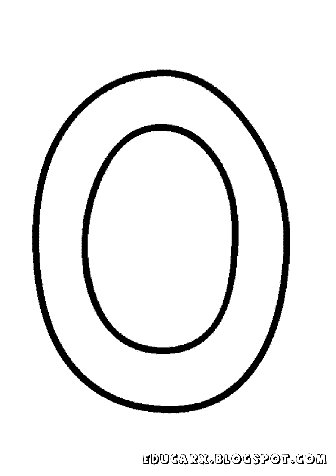 Educar X: Molde de letras maiúsculas e minusculas