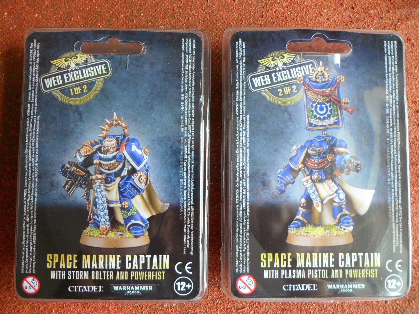 Pictures of All the Sprues for the Space Marine Exclusive Miniatures ...