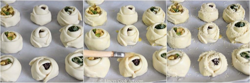 Rose Rolls ~ Lincy's Cook Art