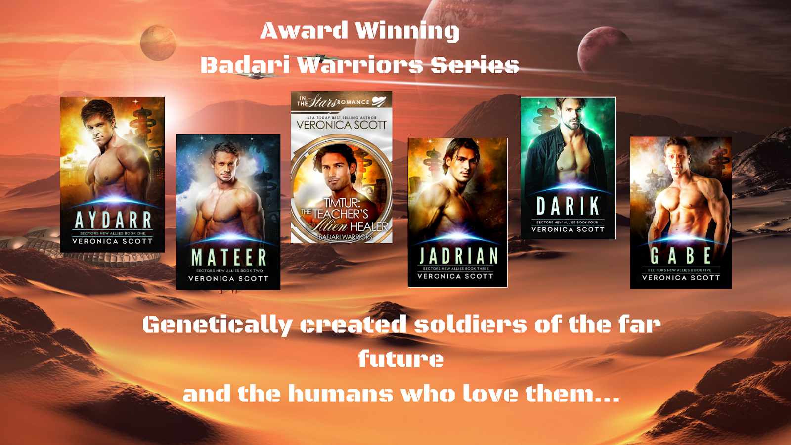 SFF Seven Authors: Veronica Scott's Top 5 Author Influences