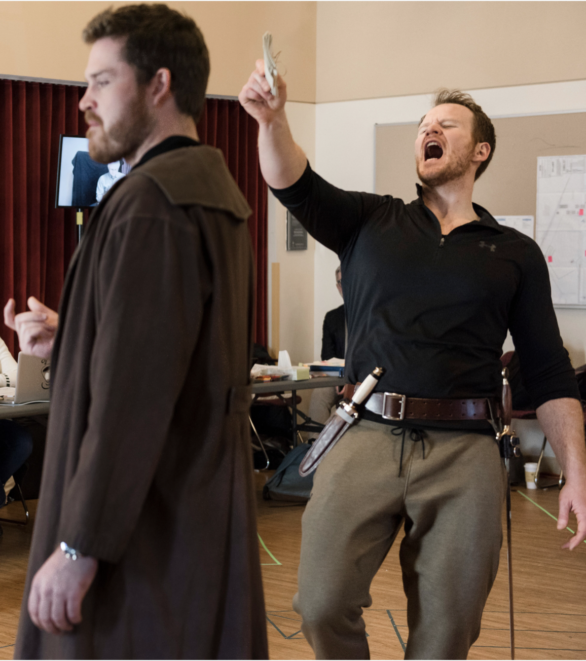 BARIHUNKS ®: Barihunk Trio in Boston's Rape of Lucretia