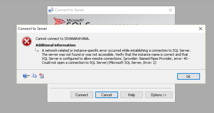 TECH-POST: How To Resolve SQL Connection In SQL Server TECH-POST: How To Resolve SQL Connection In SQL Server