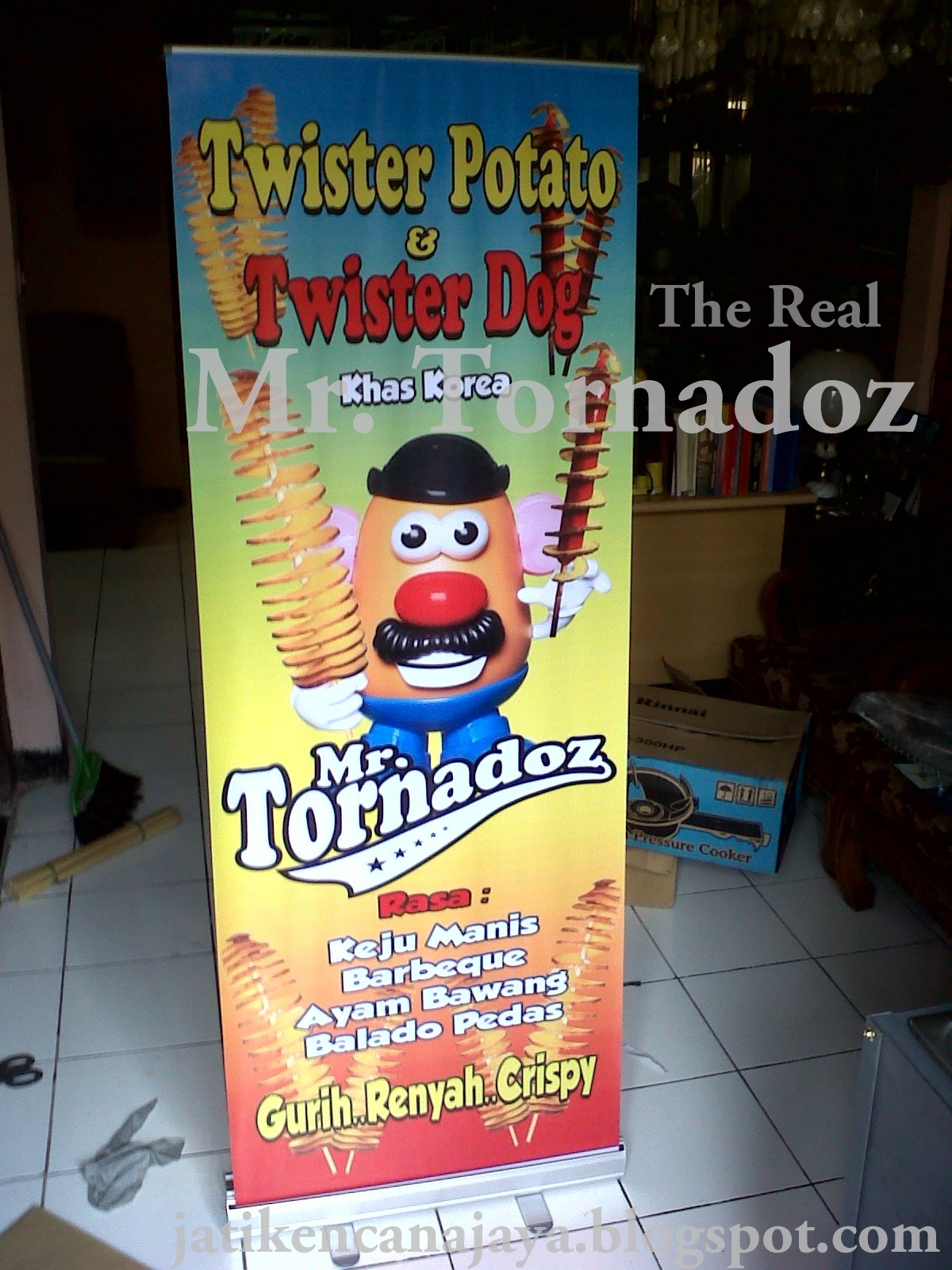 Kentang Spiral Mr. Tornadoz: Paket Bisnis Fantastis kentang Spiral