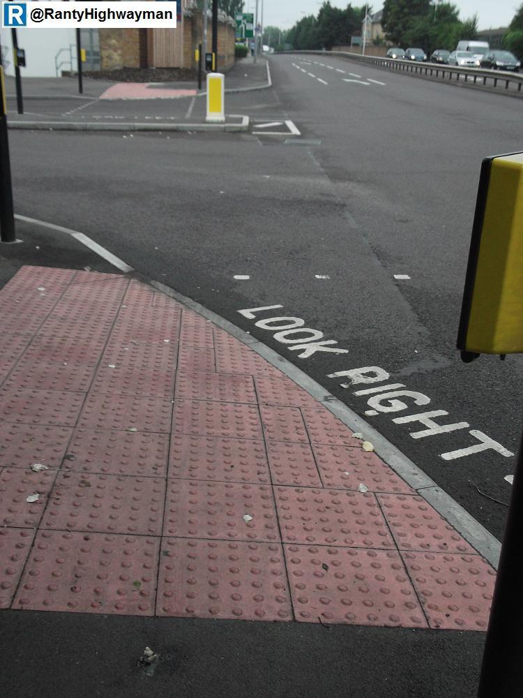 The Ranty Highwayman: Interim Changes To Tactile Paving Guidance