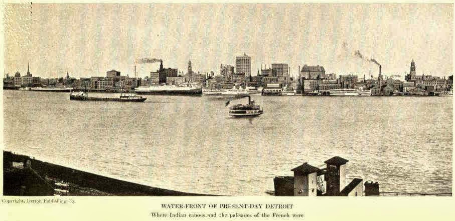 Detour Through History: Detroit Waterfront Circa 1915