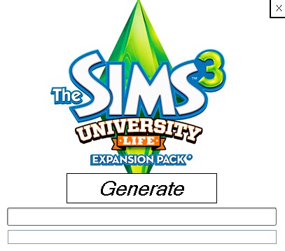 The Sims 3: University Life Key Generator - New 2014 mods