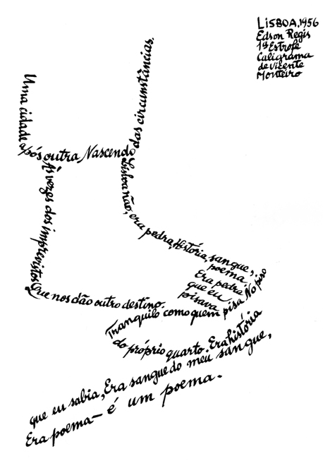 POESIA VISUAL: MODELOS DE CALIGRAMA