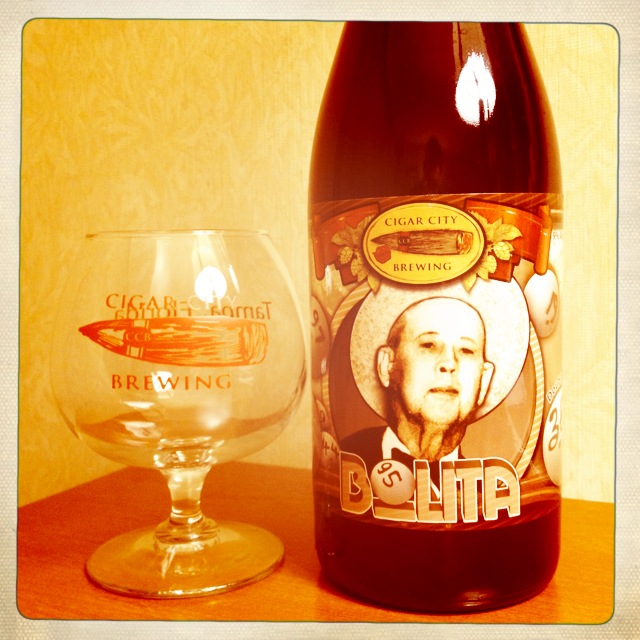 NorCal Beer Blog: Cigar City Brewing Bolita Double Nut Brown Ale