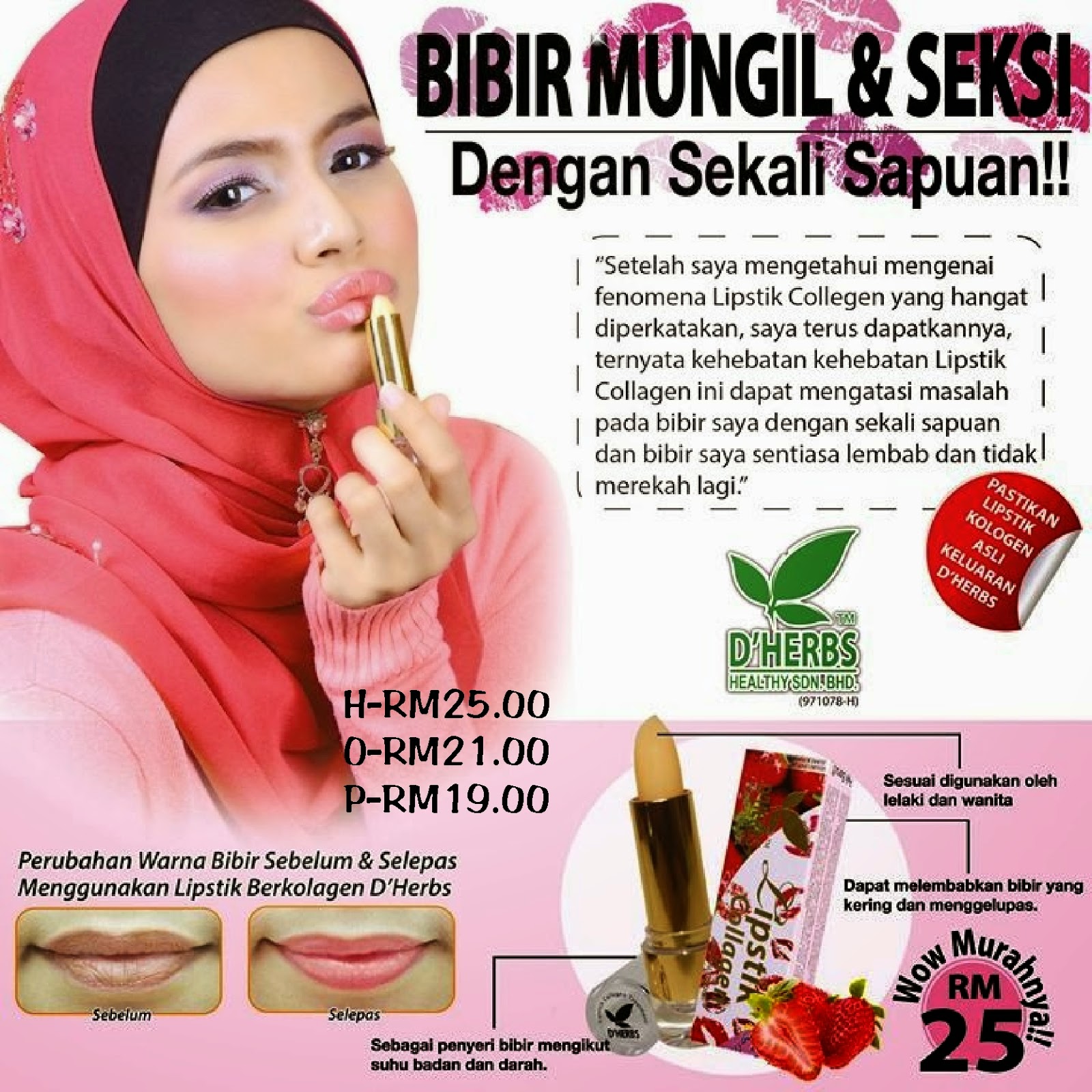 Produk Kesihatan dan Kecantikan: PRODUK D'HERBS