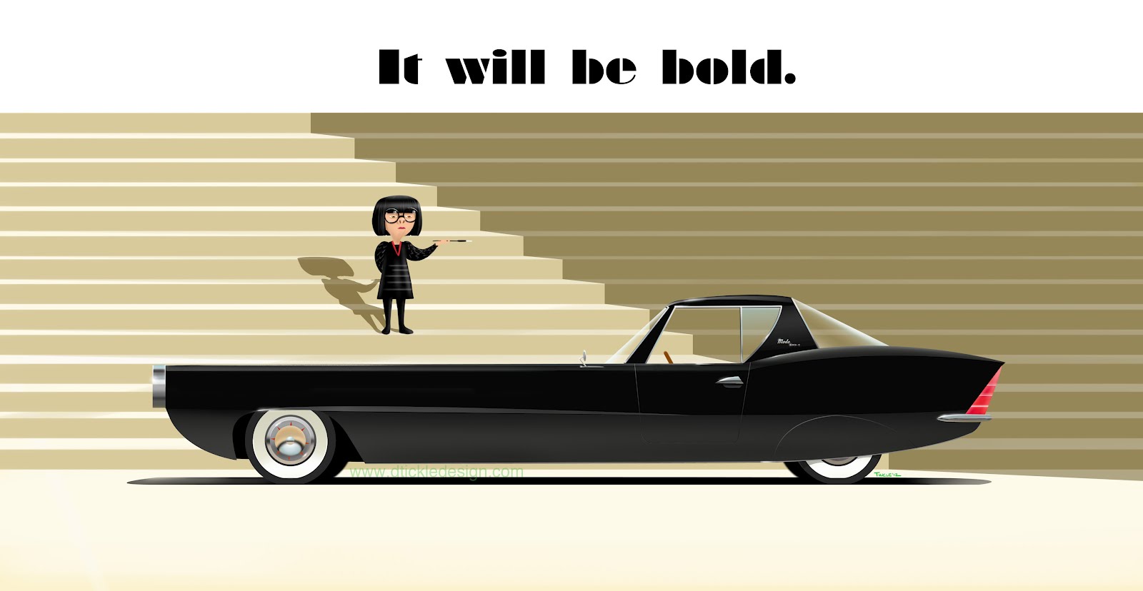 Dan Tickle Blog: EDNA MODE... and guest.