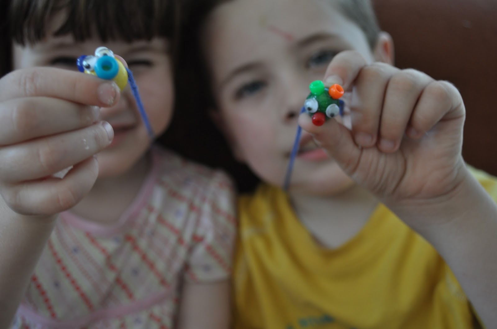 all this for them: Family Fun - Beaded Buddies!