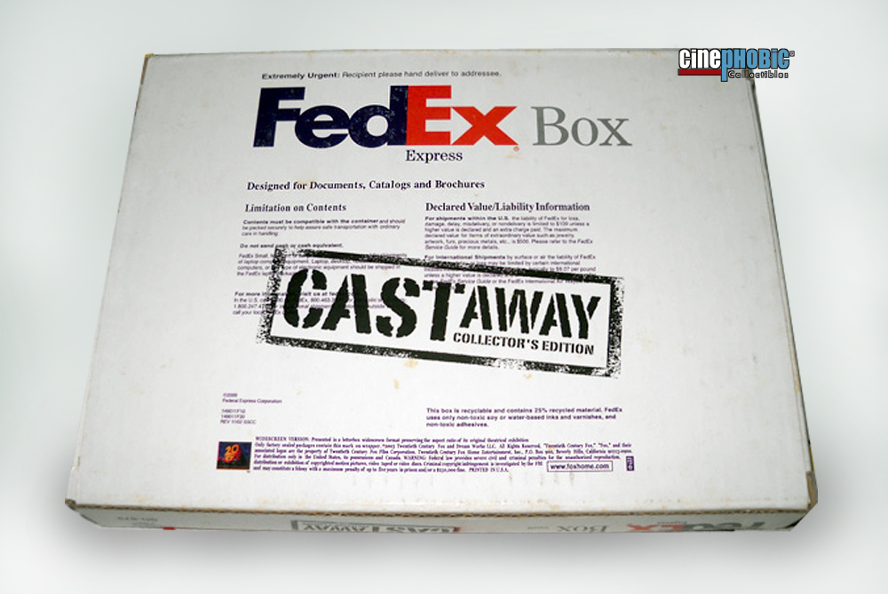 CINEPHOBIC: CAST AWAY FedEx Box