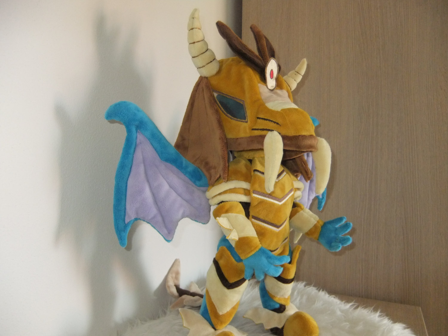 Equestria Daily - MLP Stuff!: Impressive Armored Ember Plushie