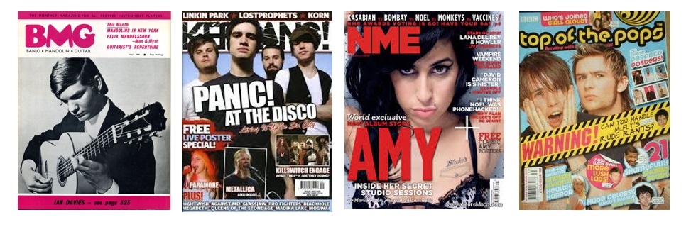 Media Studies: The history of music magazines