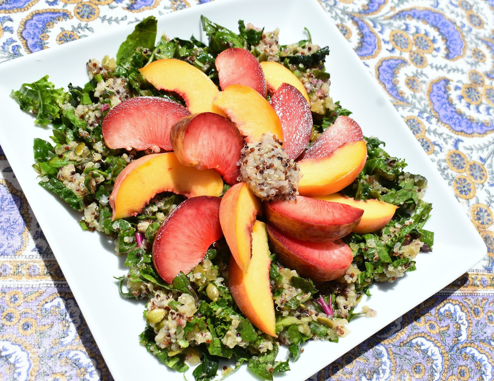 Fuss-Free and Fabulous Vegetarian Recipes + Stone Fruit Quinoa Slaw # ...