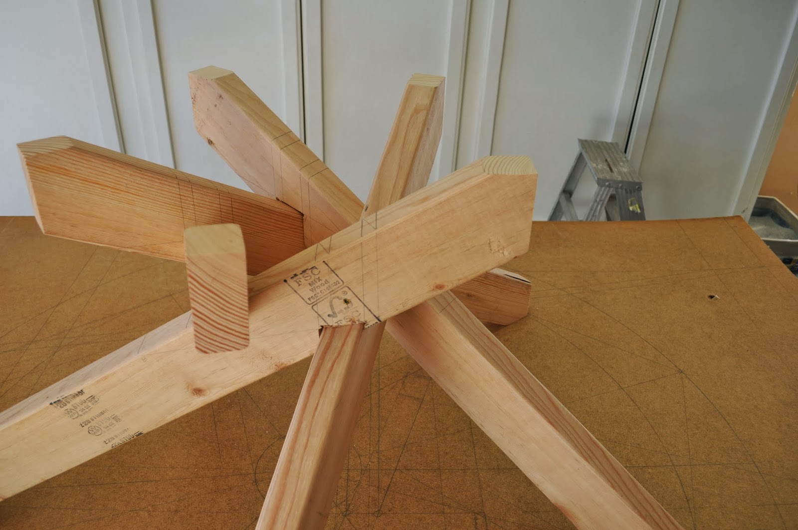 Roof Framing Geometry: Reciprocal Roof