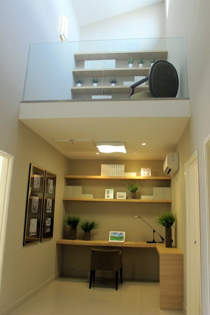 Bronte Attic's Air-well Concept at Rawang M-Residence Show Unit