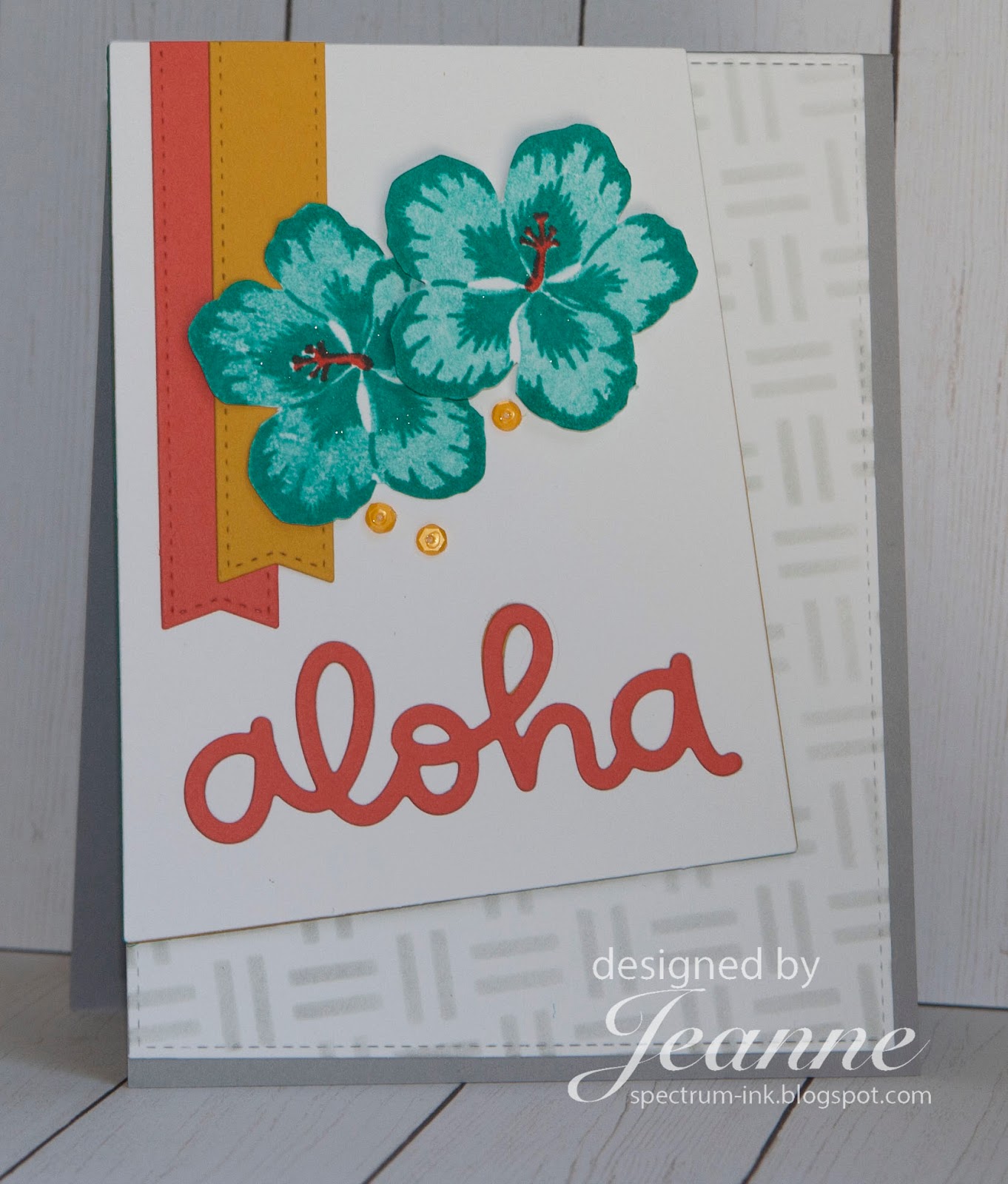 Spectrum Ink: Aloha Card