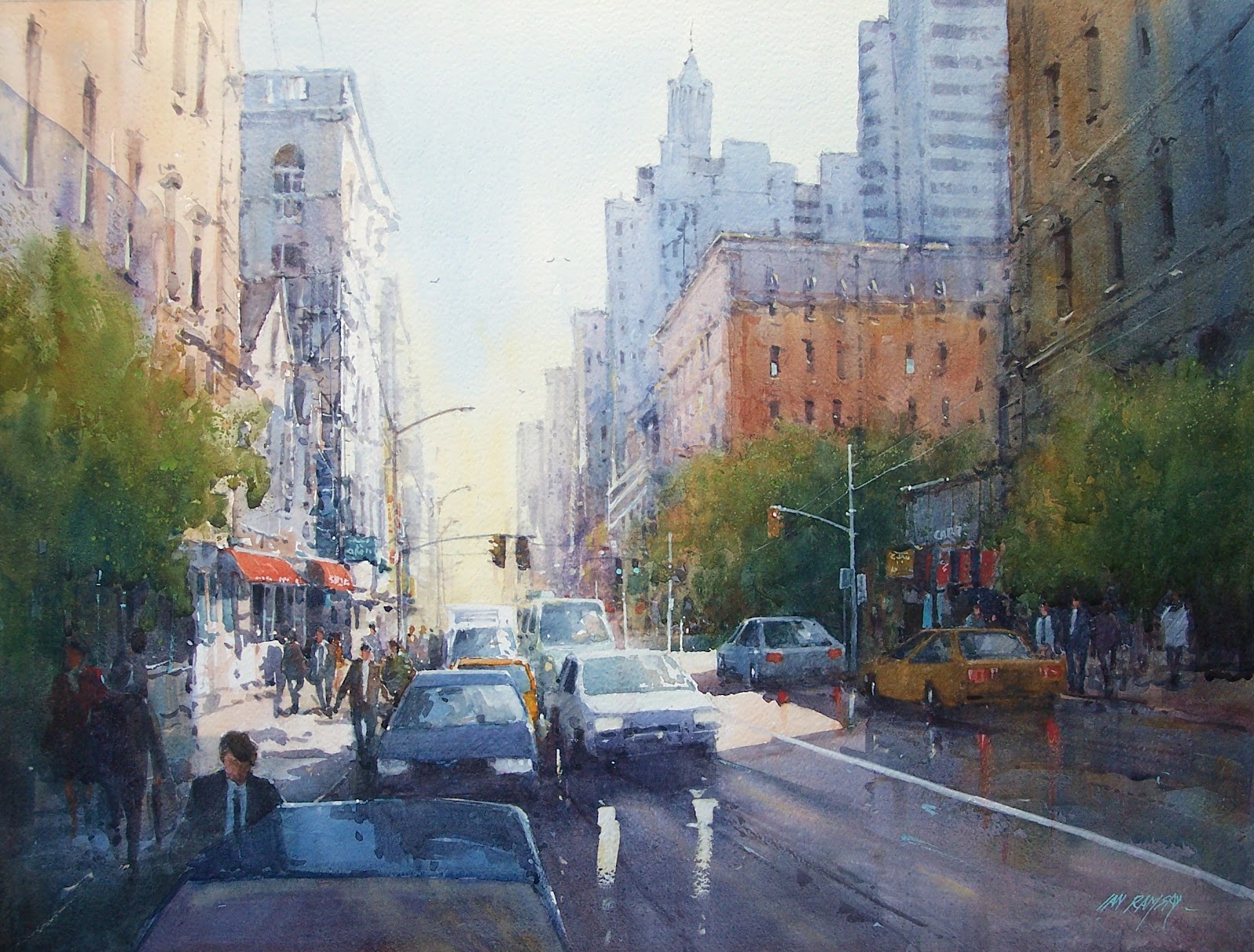 Ian Ramsay, 1948 | Plein Air /Watercolour painter | Tutt'Art@ | Pittura ...