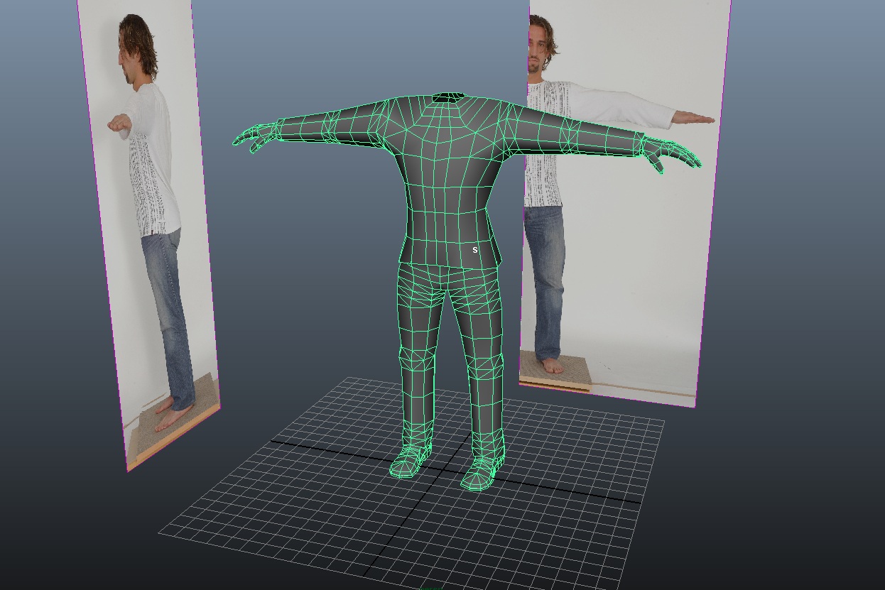 Ernesta Baniulyte: Maya: Games Modeling: Body part 2.1