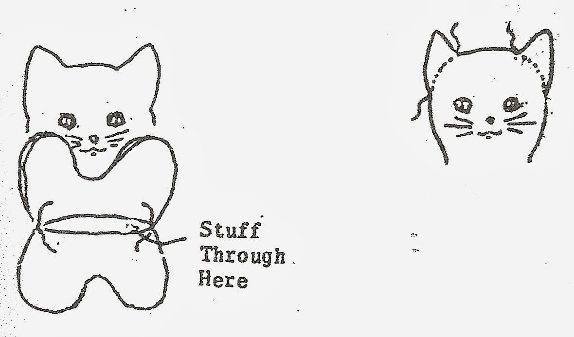 Sentimental Baby: Kitten Softie Toy Pattern