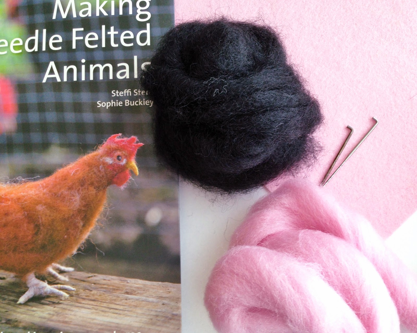 we bloom here: book review :: making needle felted animals