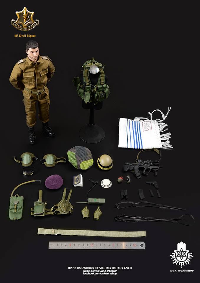 toyhaven: D&K Workshop 1/6th scale IDF (Israel Defense Forces) Givati ...