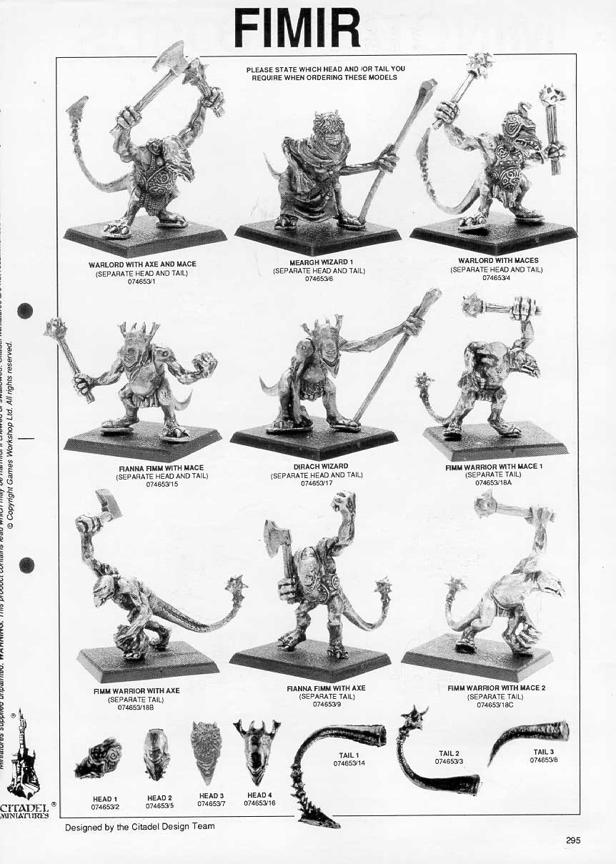 Rediscovering the lost fimir: First things first...