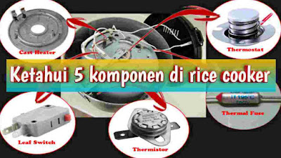 Komponen Rice Cooker - Dimoroto Elektro