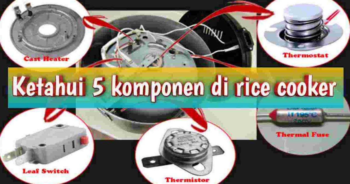 Komponen Rice Cooker - Dimoroto Elektro