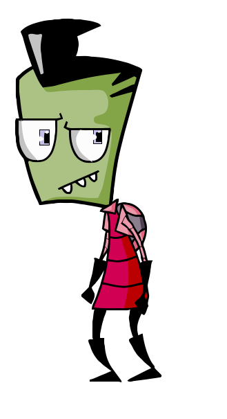 Stitchpunk Central: My "Invader Zim" Artwork