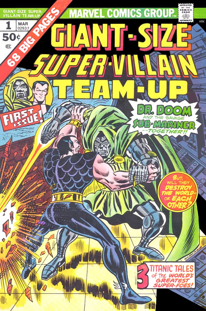 Professor H's Wayback Machine: Super-Villain Team-Up