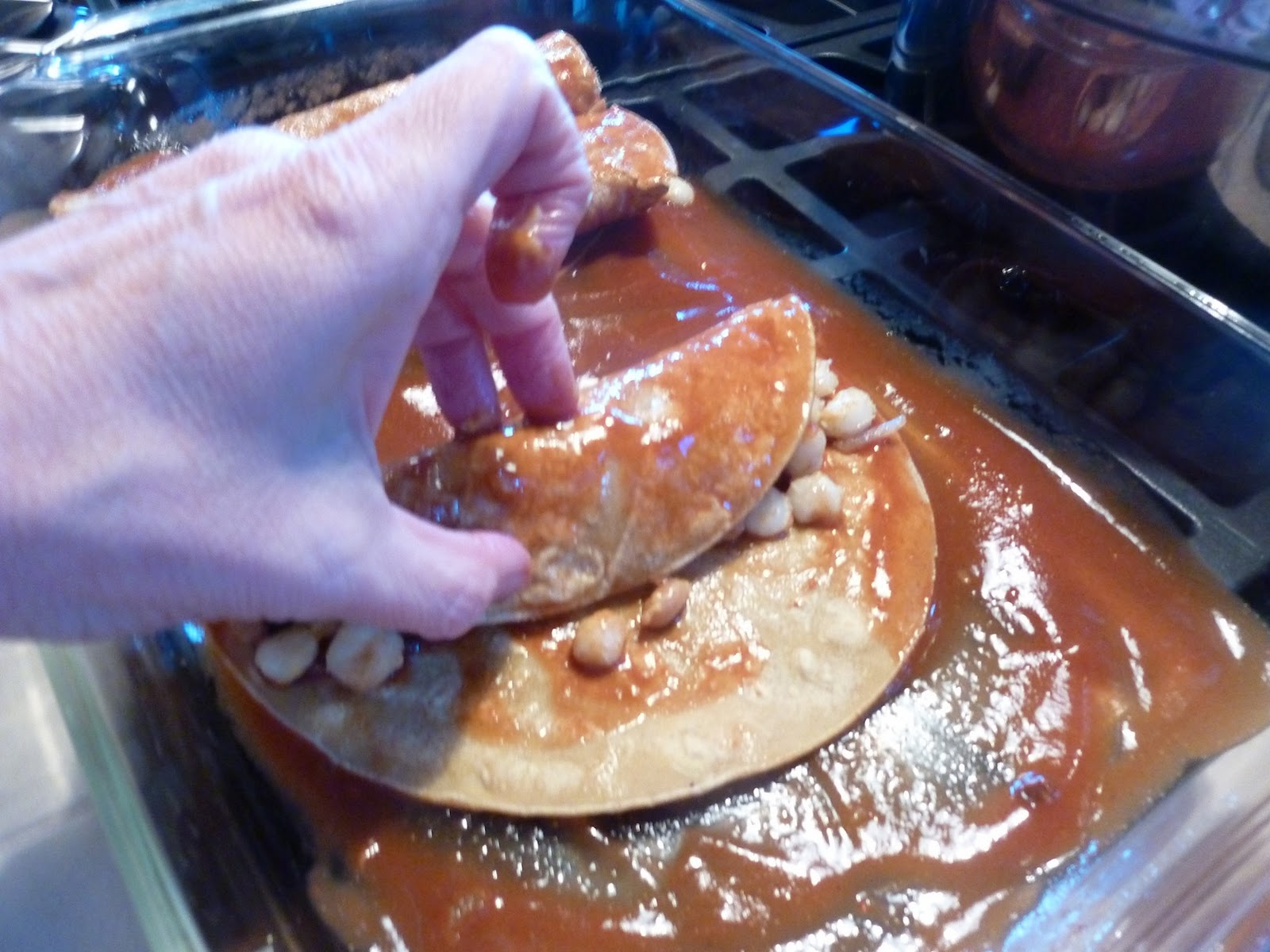 Foods For Long Life: Vegan Black-Eyed Pea And Hominy Enchiladas - My ...