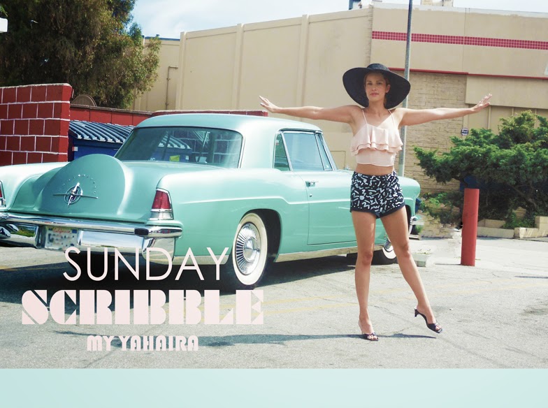 MY YAHAIRA: LOOKS// SUNDAY SCRIBBLE....