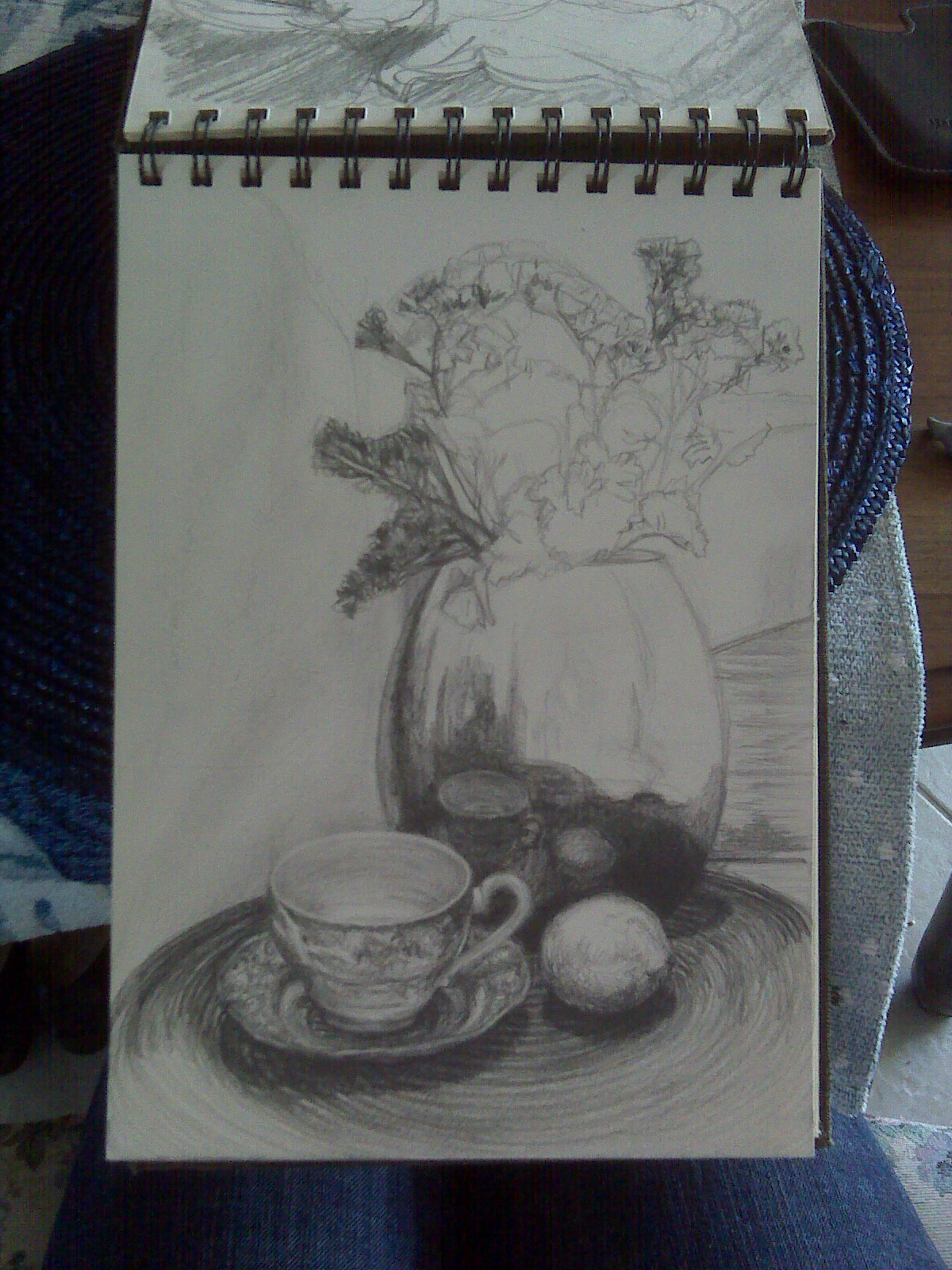 K.Hitt Out And About: Step By Step Still Life Drawing Example